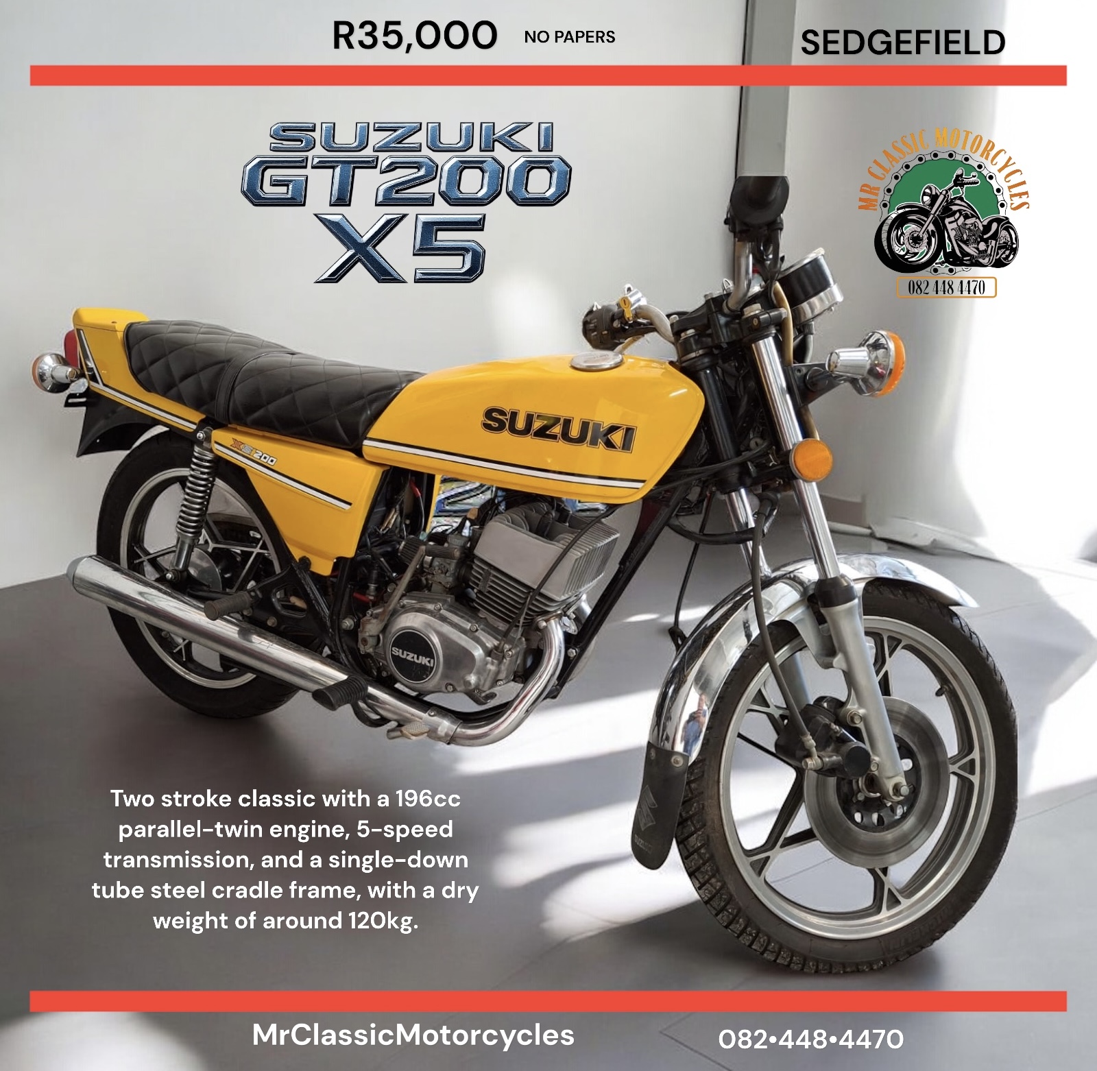 1982 Honda XR500R Prolink - Mr. Classic Motorcycles